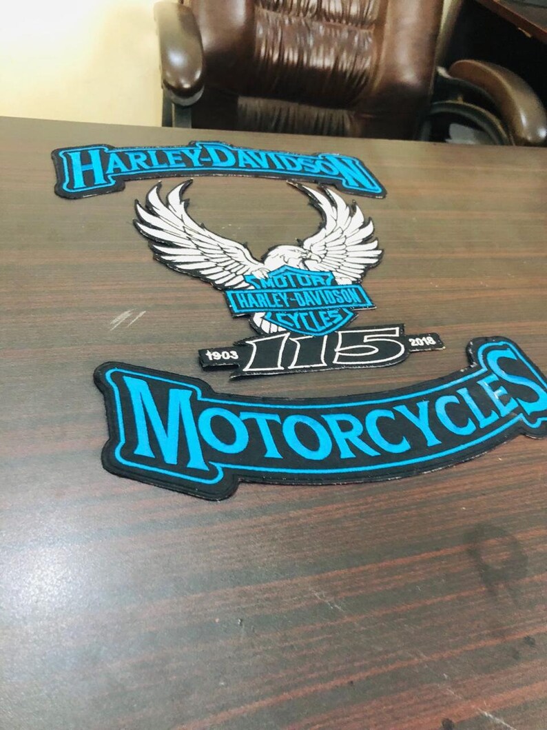 Harley Davidson Rockers Willie G Eagle Motorcycle Jacket Vest BACK ...