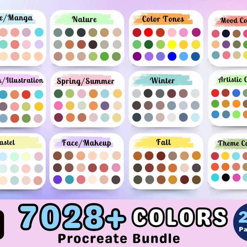 Anime Skin Palette - Etsy