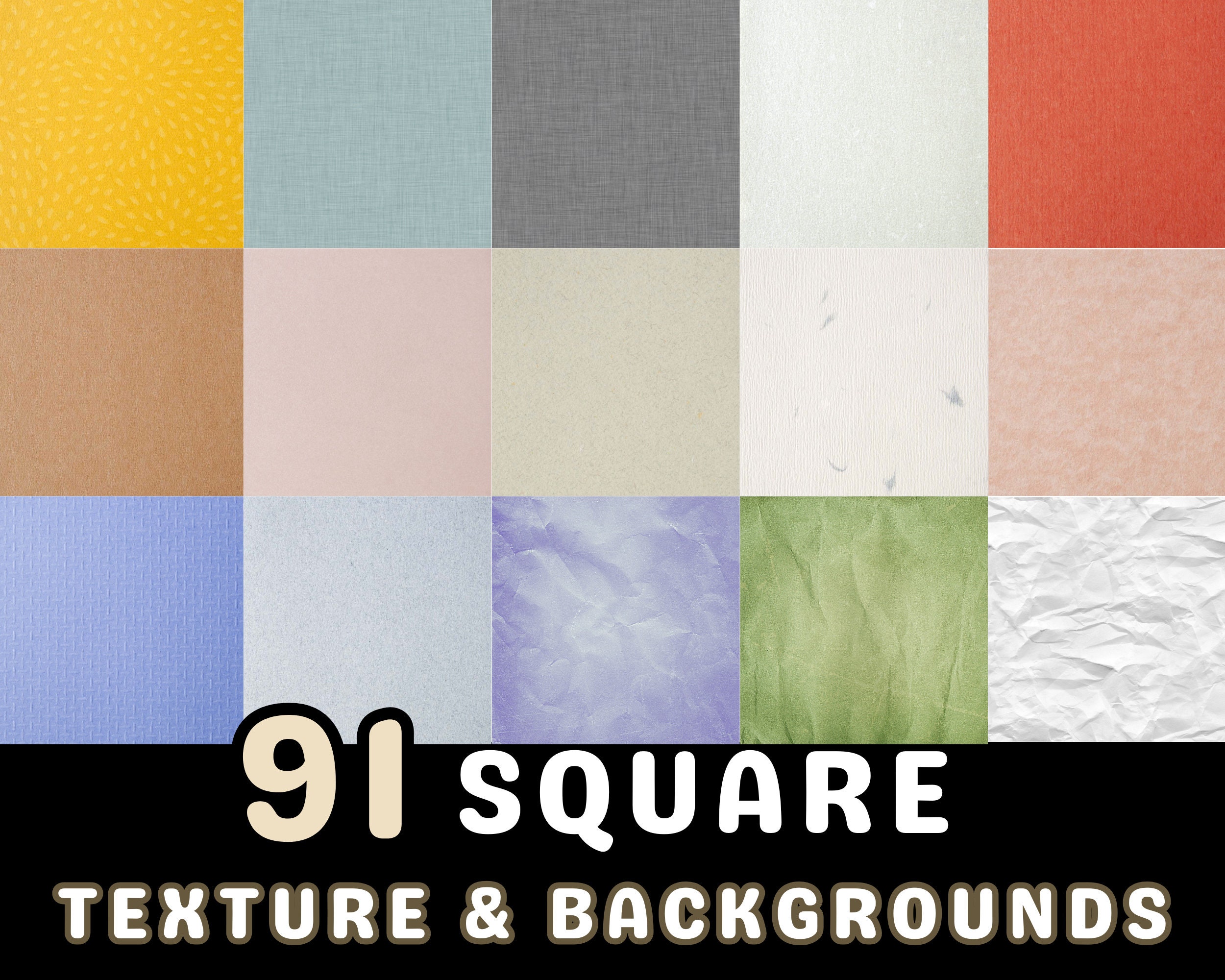 850 Paper Texture Backgrounds, Procreate Paper Texture Brushes ...