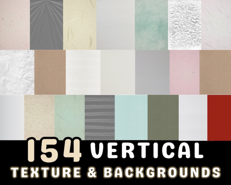 850 Paper Texture Backgrounds, Procreate Paper Texture Brushes, Realistic Watercolor & Sketching ...