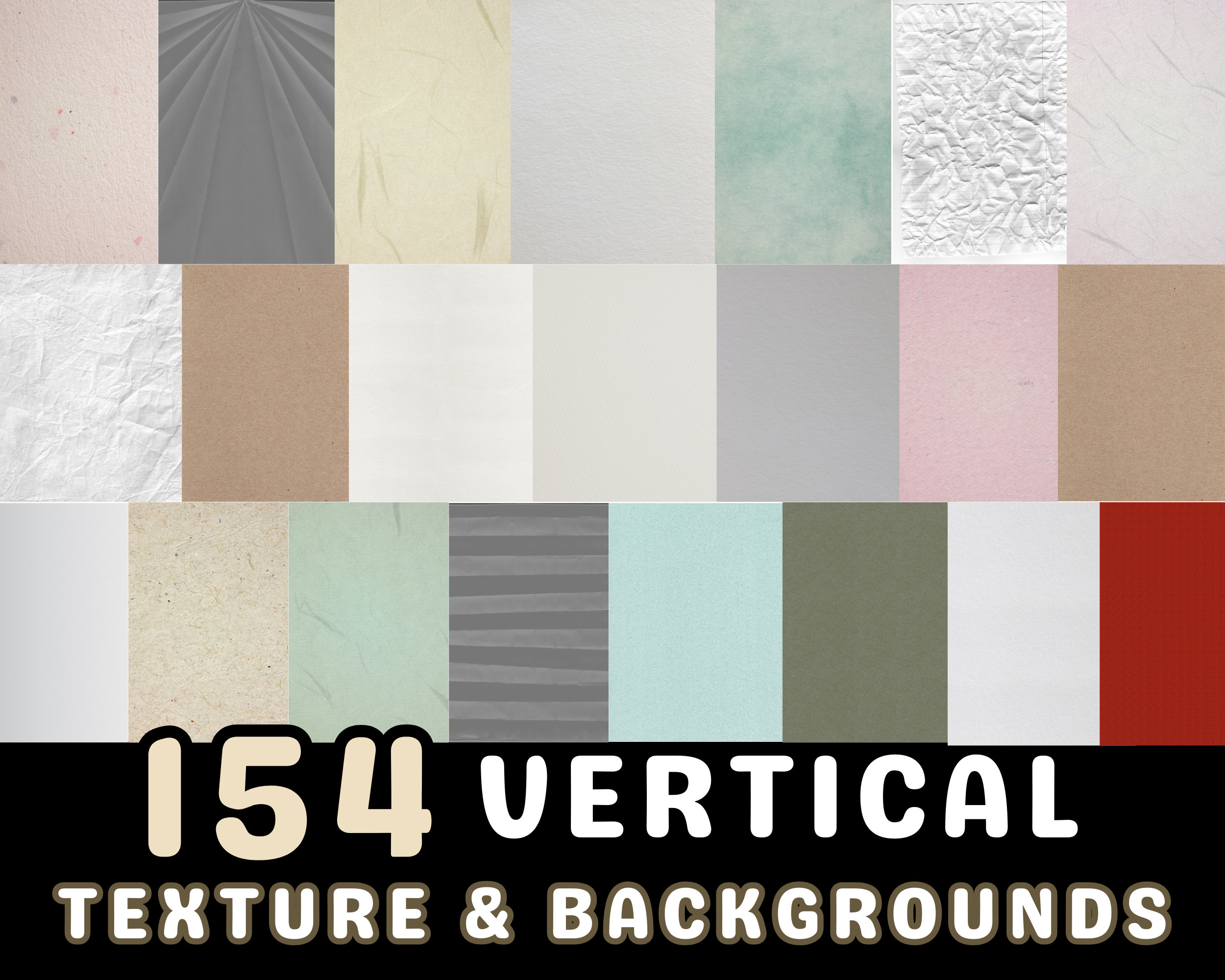 850 Paper Texture Backgrounds, Procreate Paper Texture Brushes ...