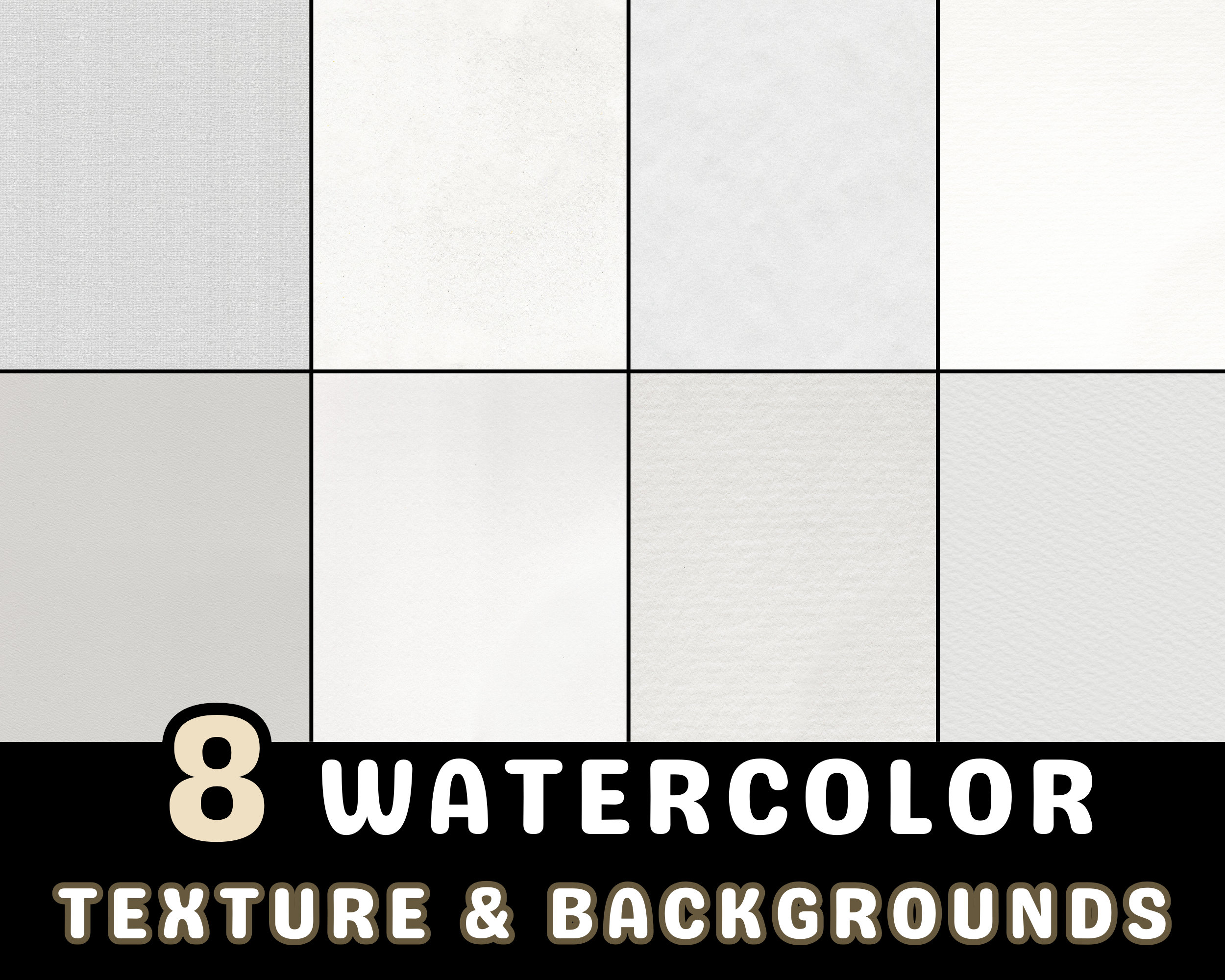 850 Paper Texture Backgrounds, Procreate Paper Texture Brushes ...