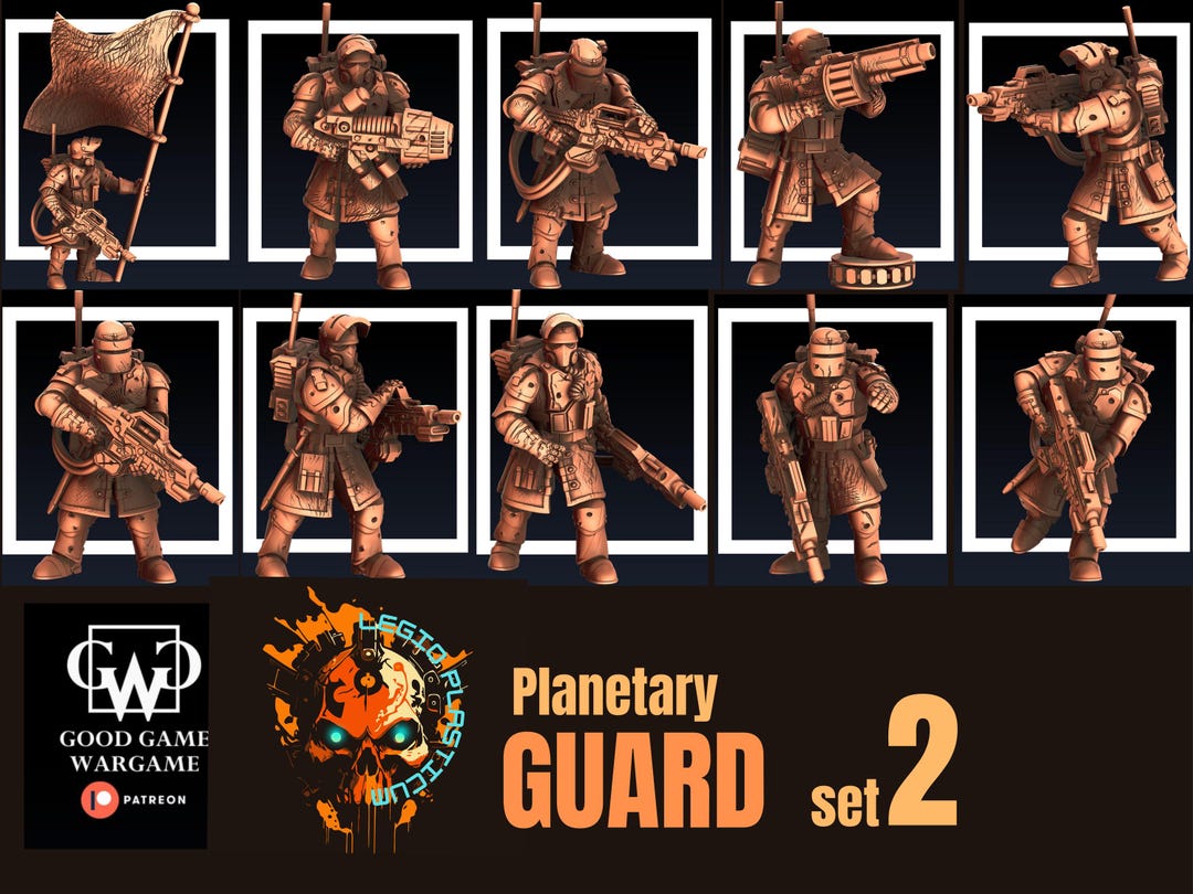 Planetary Guardsmen | Defense Force | Batch #2 | Imperialists ...