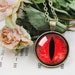 Dragon Pendant, Demon Eye Keychain, Evil Eye Keychain, Cat Eye Necklace ...