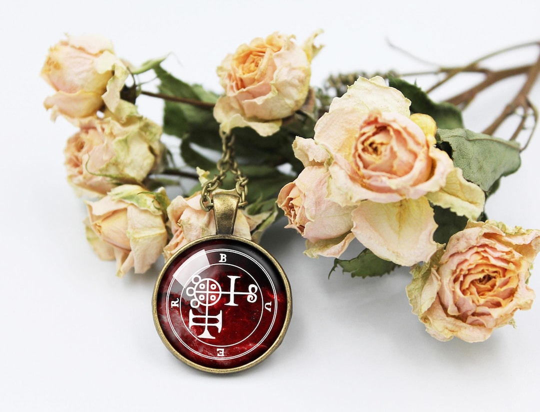 Buer Sigil Necklace Pendant, Seal of Buer Keychain, Goetia Key Seal ...