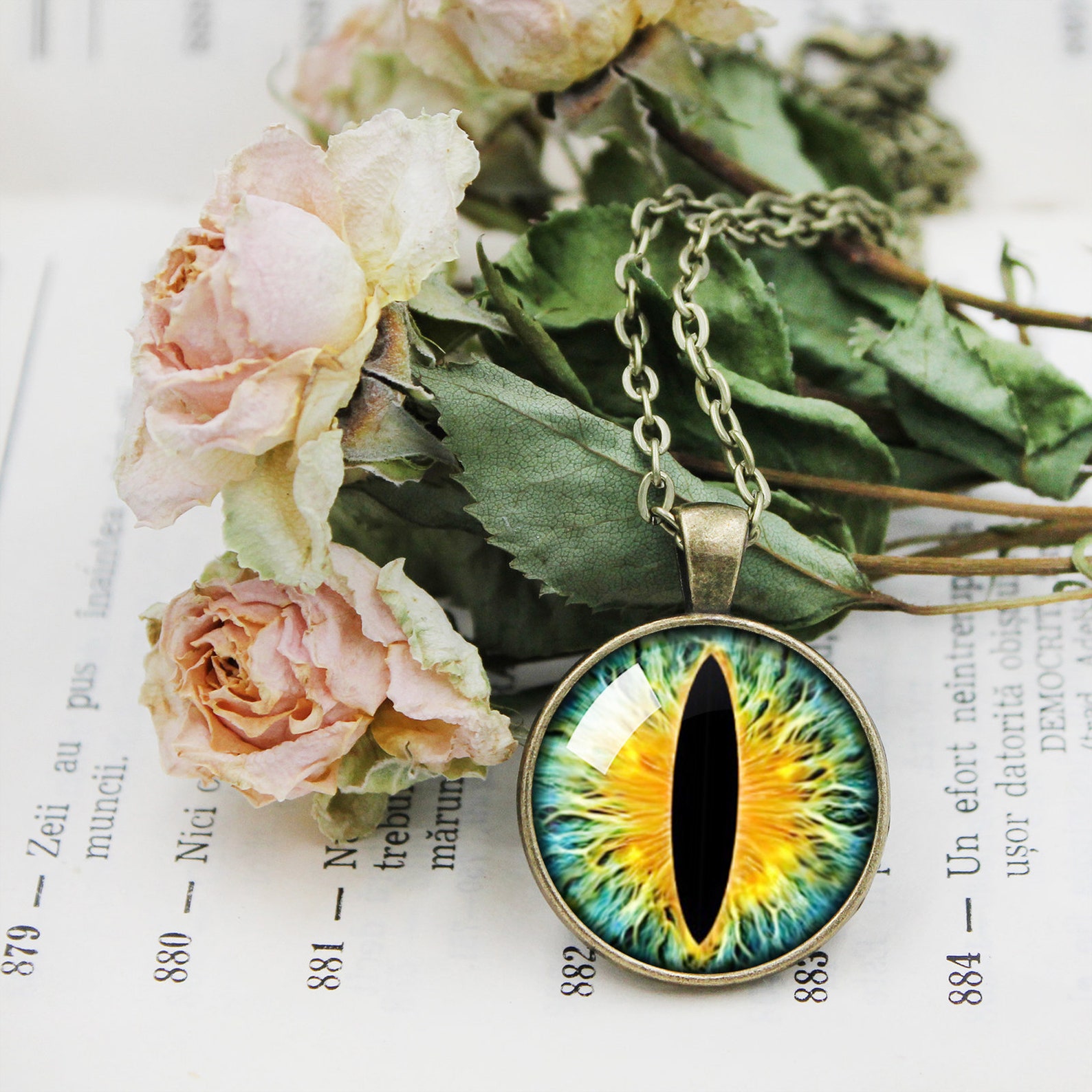Dragon Pendant, Demon Eye Keychain, Evil Eye Keychain, Cat Eye Necklace ...