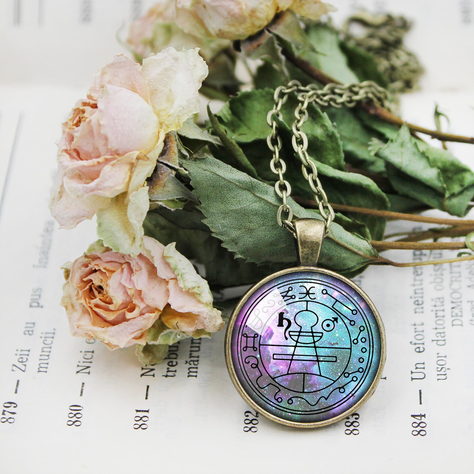 Secret Seal of Solomon Necklace, Seal of Solomon Amulet Talisman, King ...