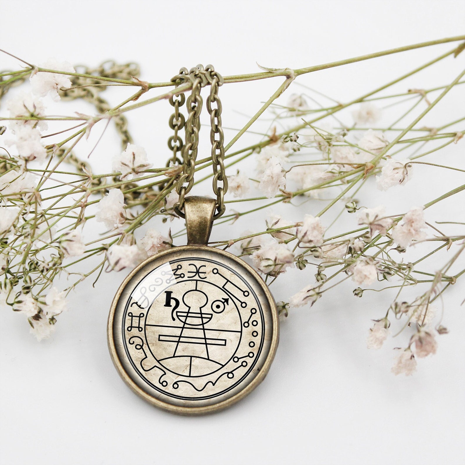 Secret Seal of Solomon Necklace, Seal of Solomon Amulet Talisman, King ...