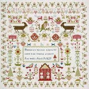 Ann Webb 1829, Hands Across the Sea Samplers Printed Booklet, Cross ...