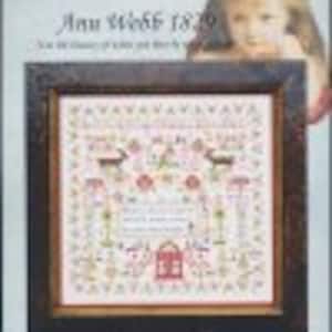 Ann Webb 1829, Hands Across the Sea Samplers Printed Booklet, Cross ...