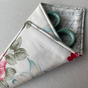 Scissor Holder Handmade With Moda Etchings Line by 3 Sisters. Scissor ...