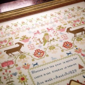 Ann Webb 1829, Hands Across the Sea Samplers Printed Booklet, Cross ...