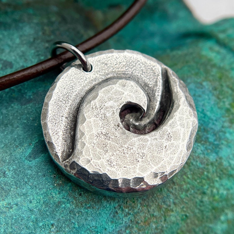 Wave Pendant - Etsy