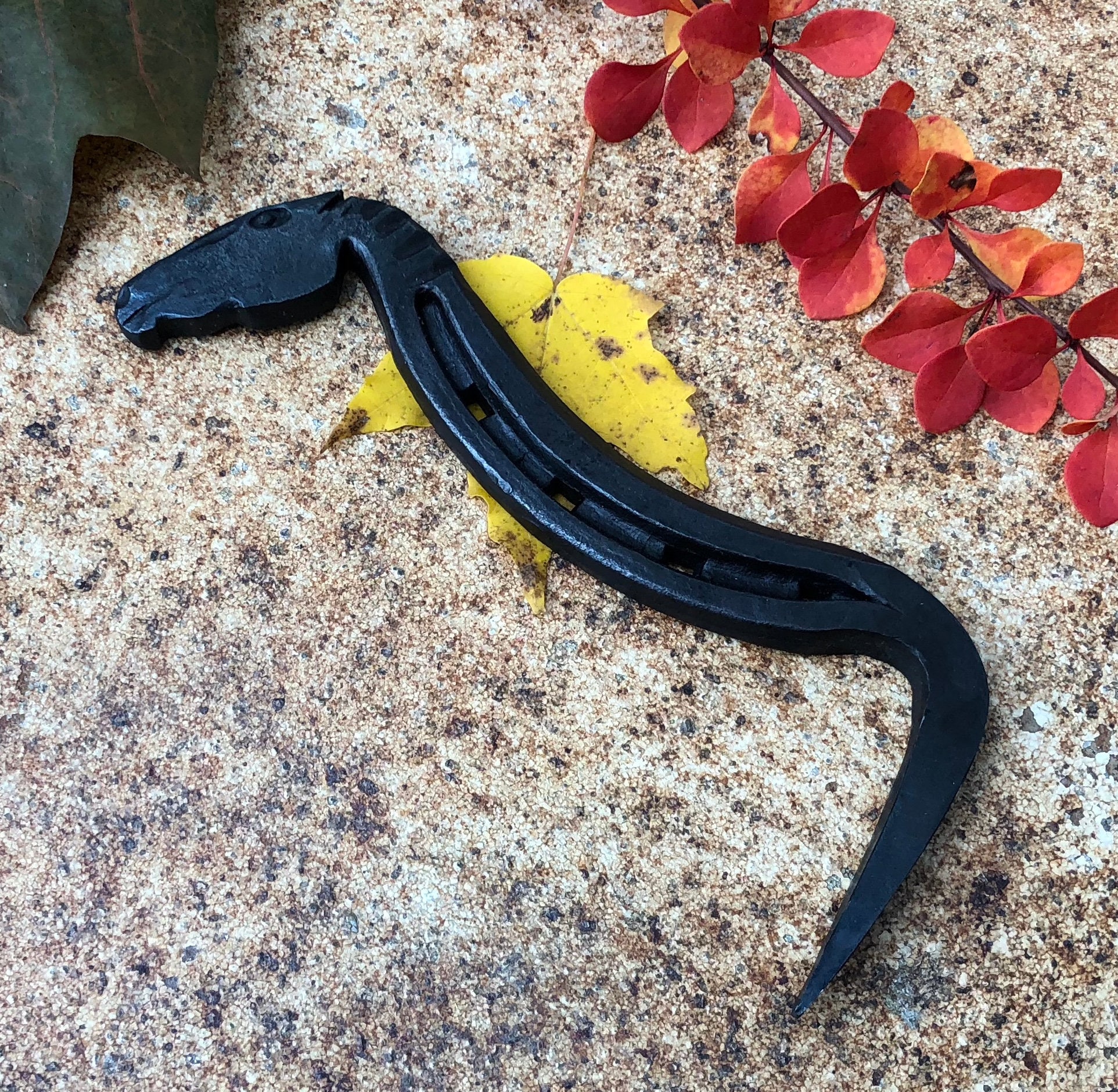 Hand Forged Hoof Pick #24 ,made from a Horse Shoe