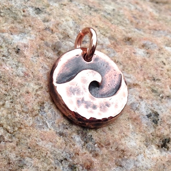Wave Pendant - Etsy
