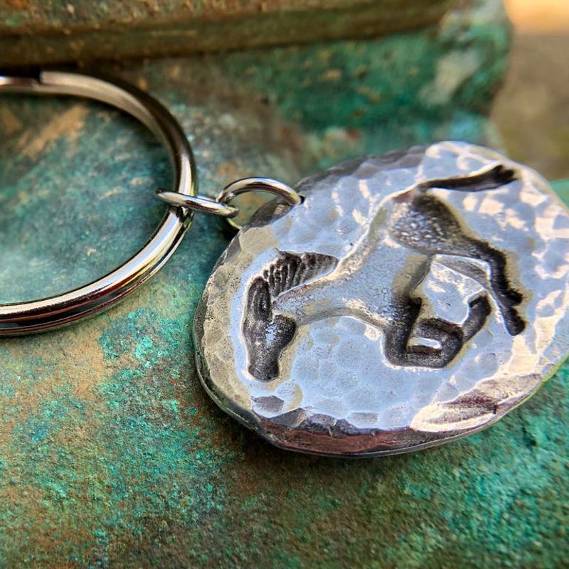 Horse Keychain - Etsy