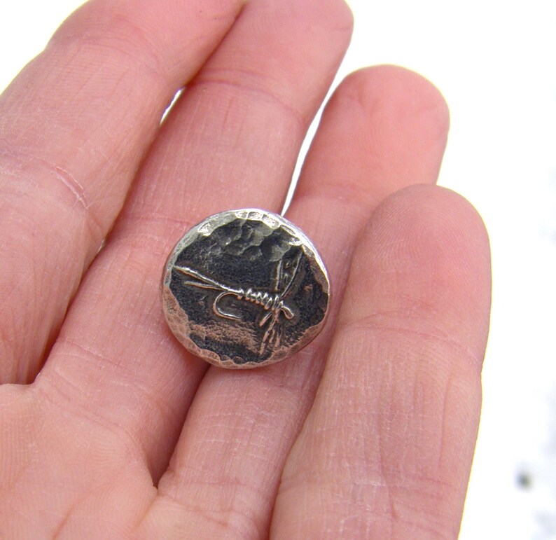 Fly Fishing Tie Tack Fishing Vest Pin Rustic Fisherman - Etsy
