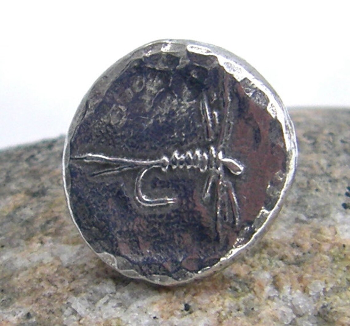 Fly Fishing Tie Tack Fishing Vest Pin Rustic Fisherman - Etsy