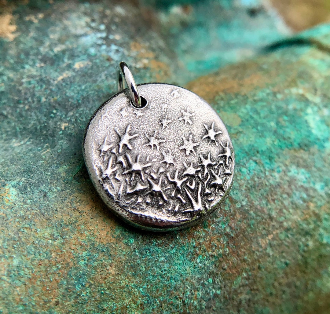 Dancing Stars Pendant, Star Charm, Rustic Jewelry, Celestial Pendant ...