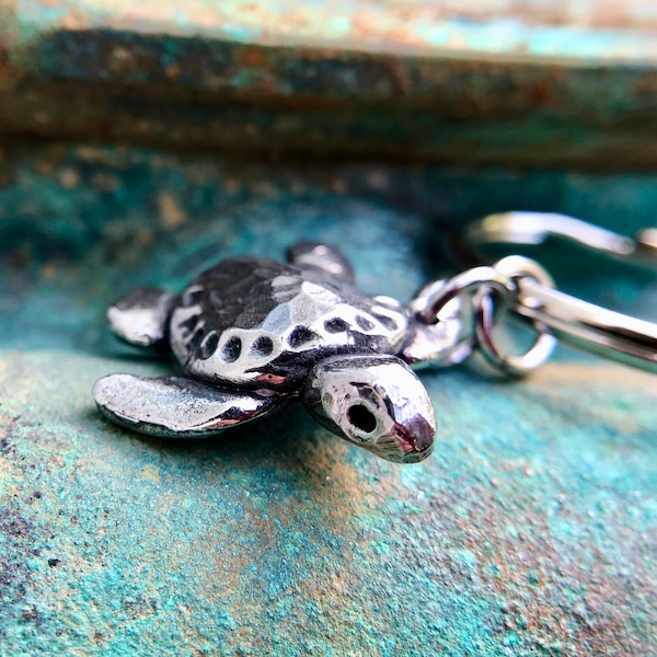 Sea Turtle Key Chain - Etsy
