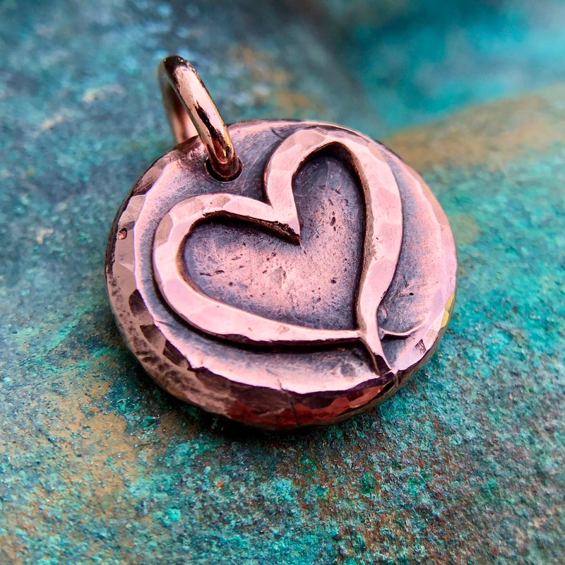 Copper Pendant - Etsy