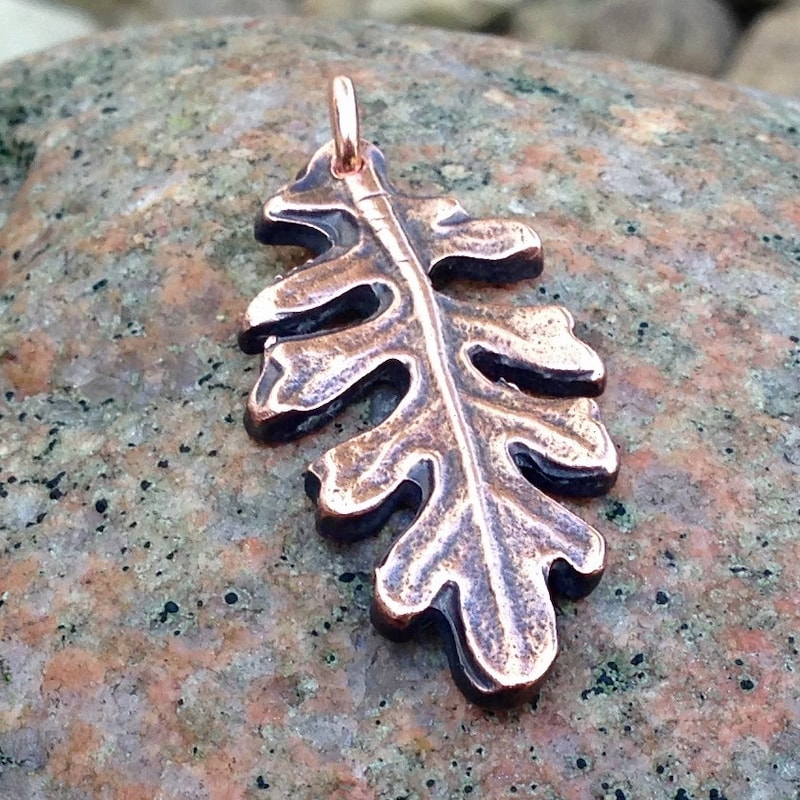 Copper Leaf - Etsy