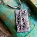 Pine Tree Keychain Evergreen Forest Key Ring Rustic Handmade - Etsy
