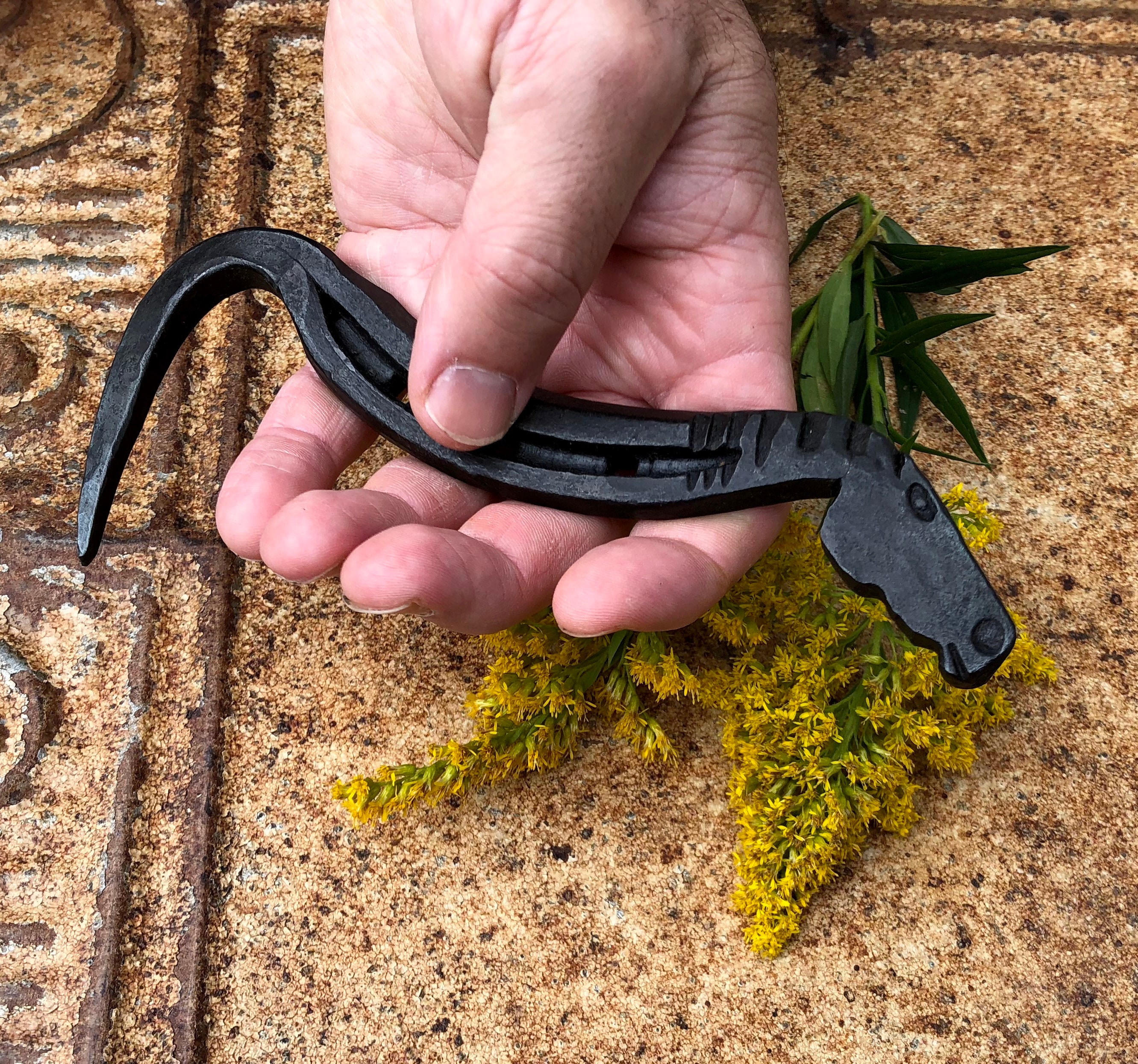 Hand Forged Hoof Pick #18 ,made from a Horse Shoe