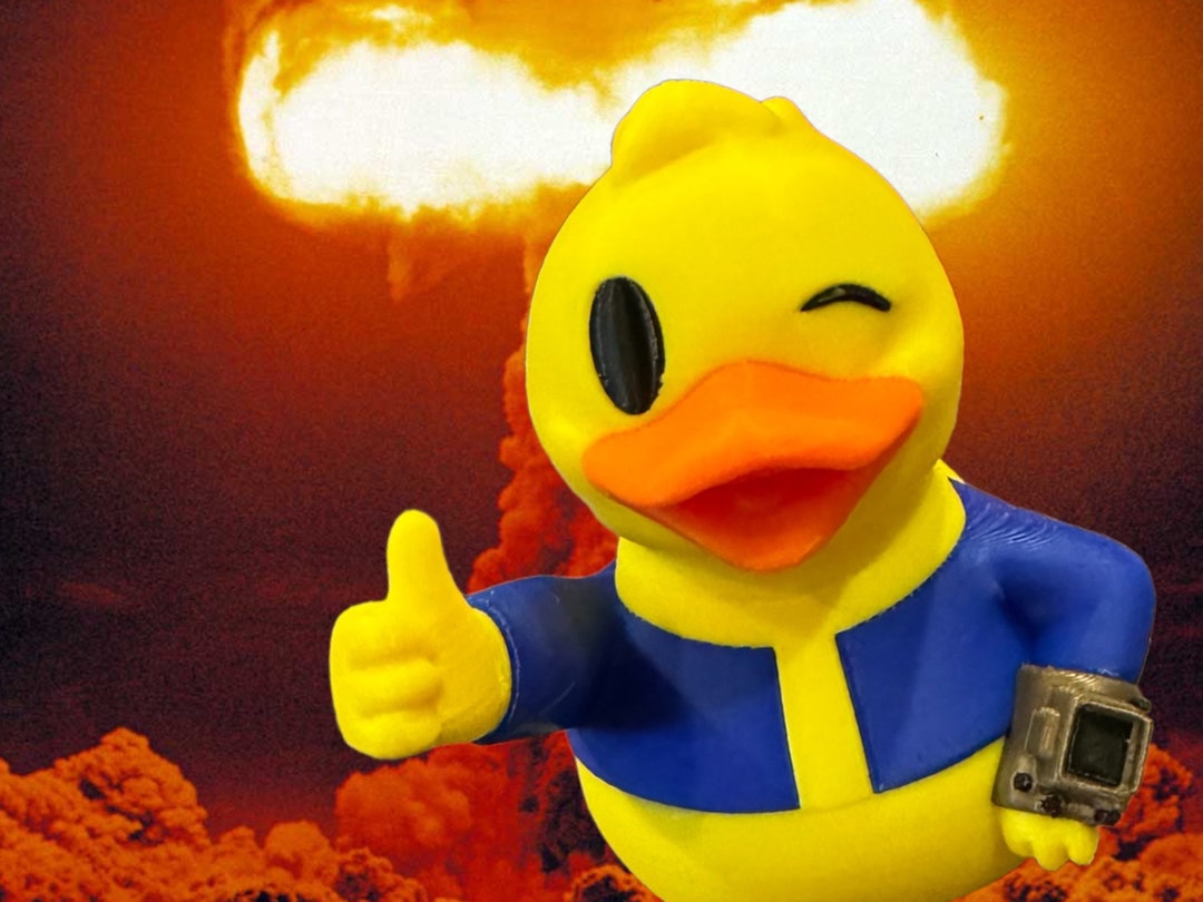 Fallout Vault Duck Wearing Pip Boy - Etsy