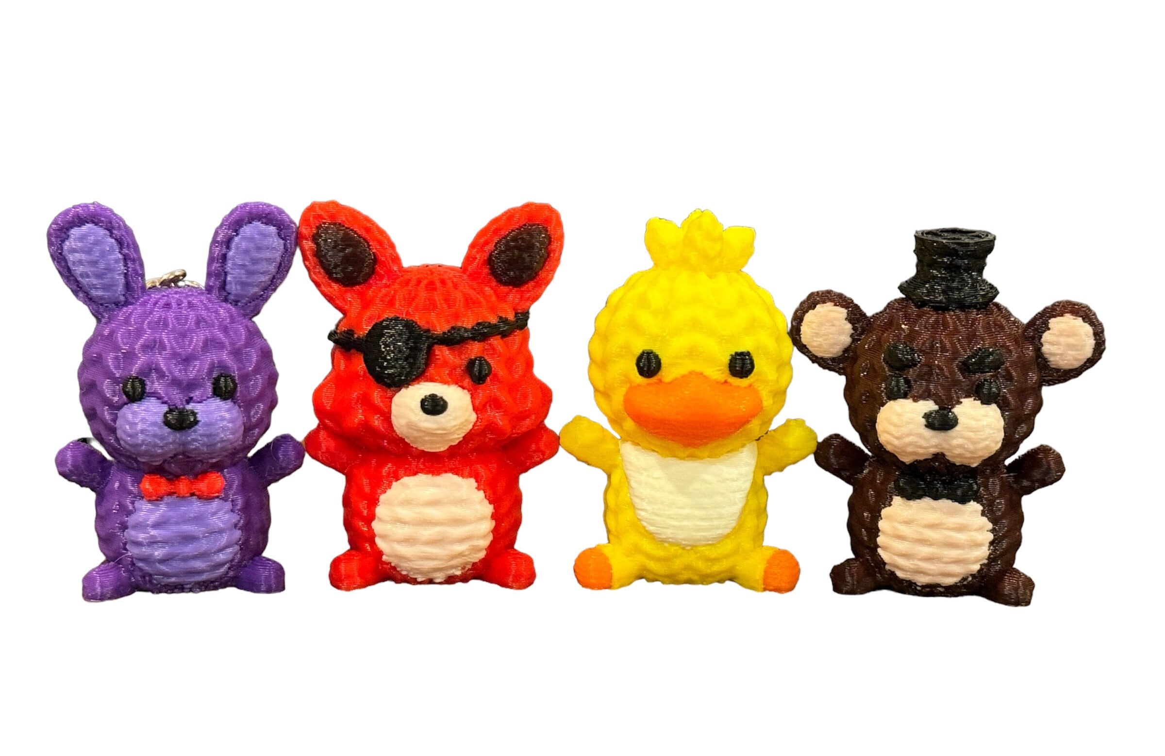 FNAF Cute "crochet" Keychains - Etsy