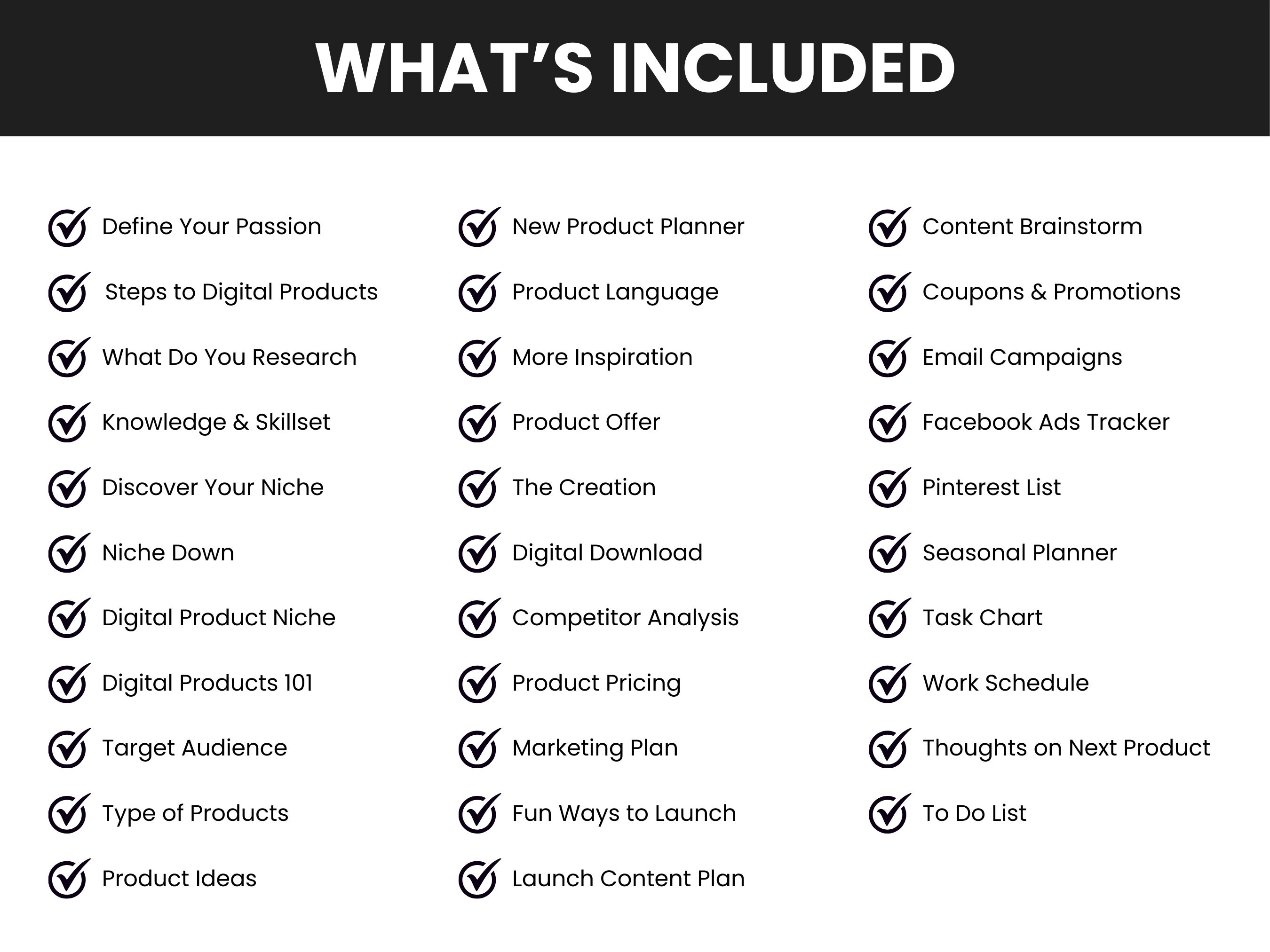 Digital Product Planner Canva Template Editable And Printable Business Toolkit Ultimate Guide For 