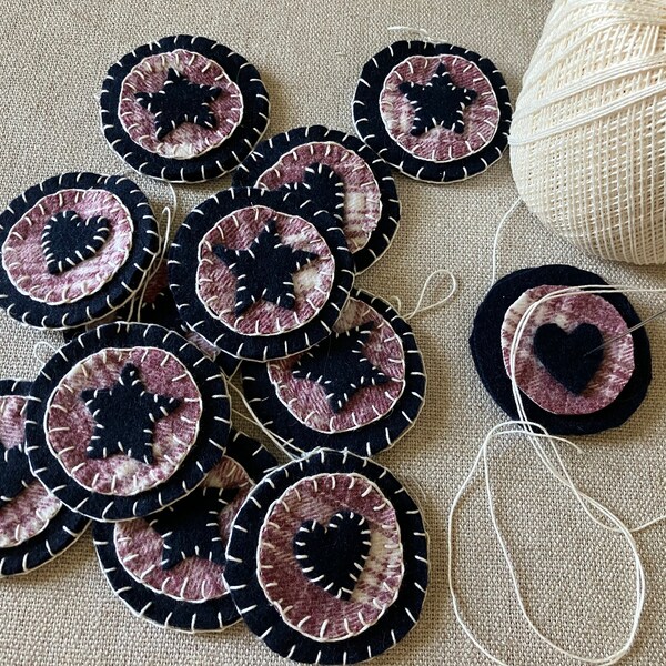 Wool Penny Rug - Etsy