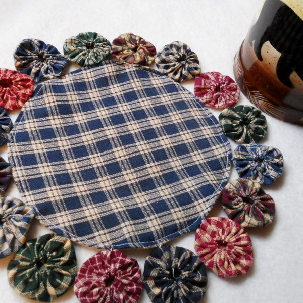 Primitive Candle Mat - Etsy