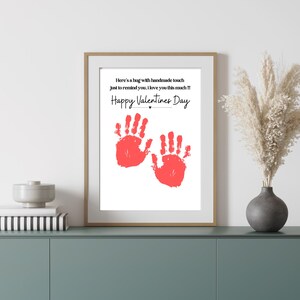 Valentine Handprint Craft for Kids Toddler Kids Preschool Daycare ...