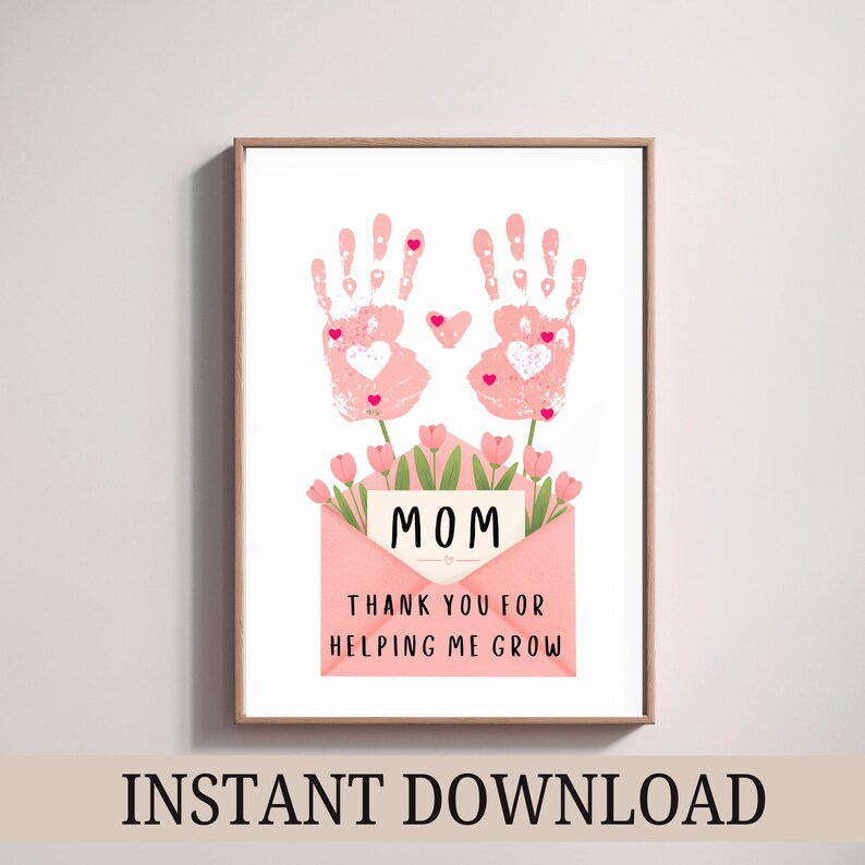 Valentine Mother's Day Craft - DIY Craft for Kids - Gift for Mom ...