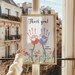 Mother's Day Handprint Art Craft DIY Fingerprint Keepsake-classroom ...