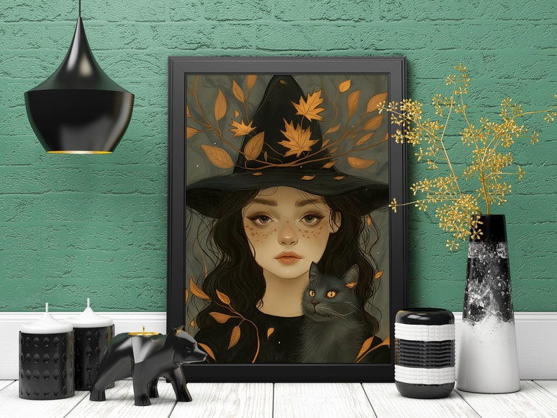Hauntingly Beautiful Halloween Printable Wall Art Spooky Digital ...