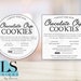 Bakery Ingredient Label Template, Cottage Bakery Food Label Template ...
