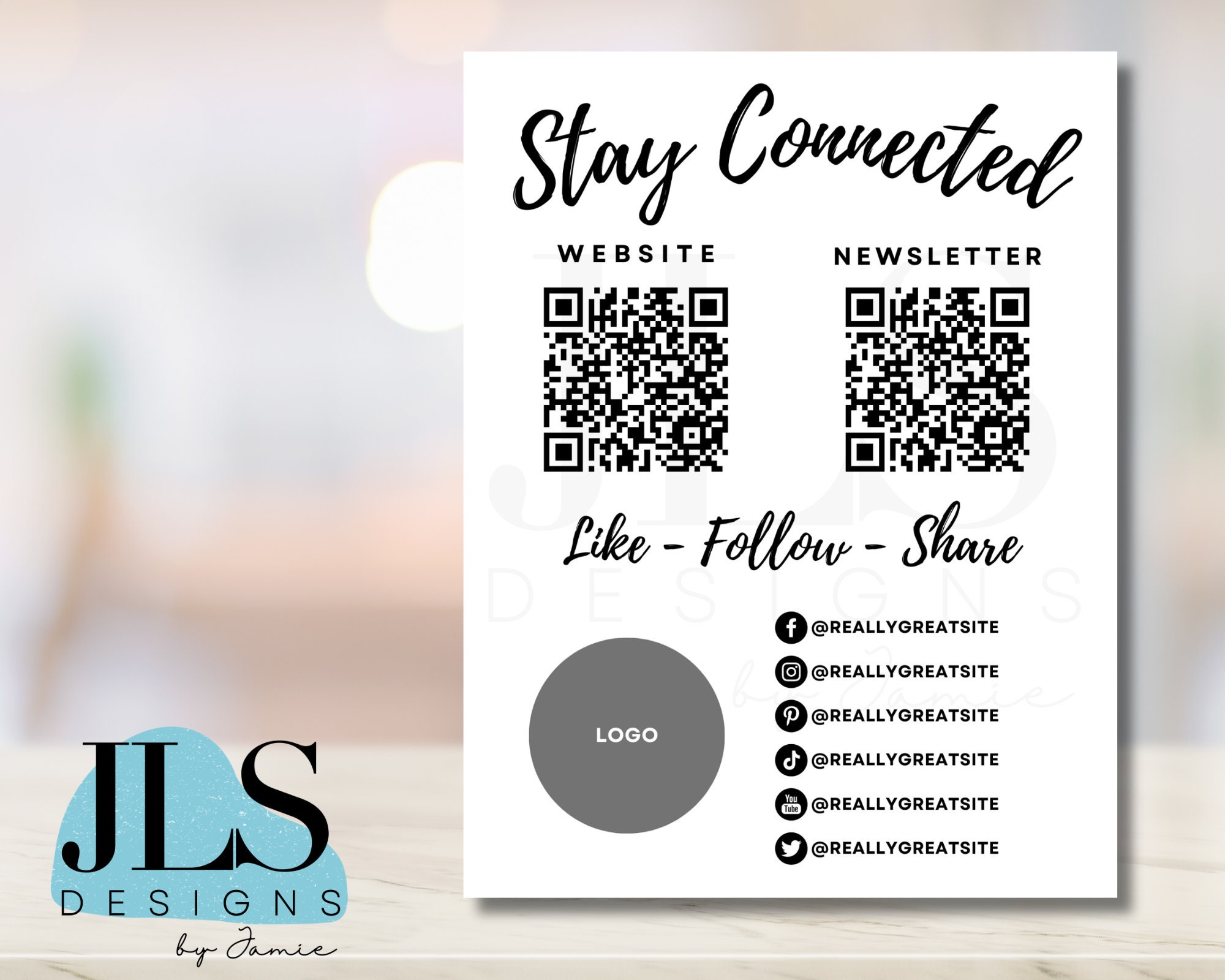 Scan to Pay Event Sign Template - Qr Code Scan and Pay Sign - Small ...