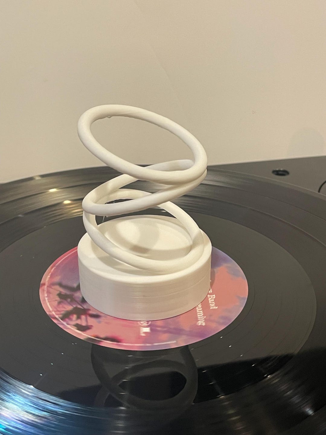 Rotating Rings Vinyl Charm Record Accessory - Etsy