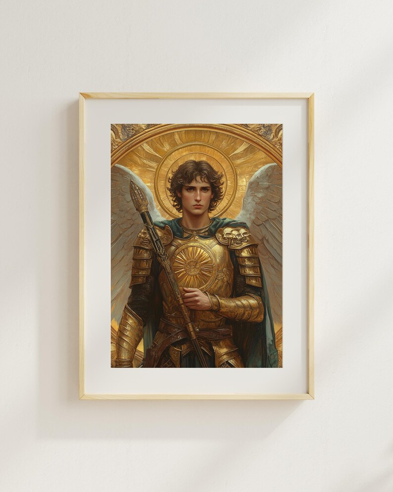 The Ten Archangel Series - 5. Raphael POSTER . Spiritual Gift . Sacred ...