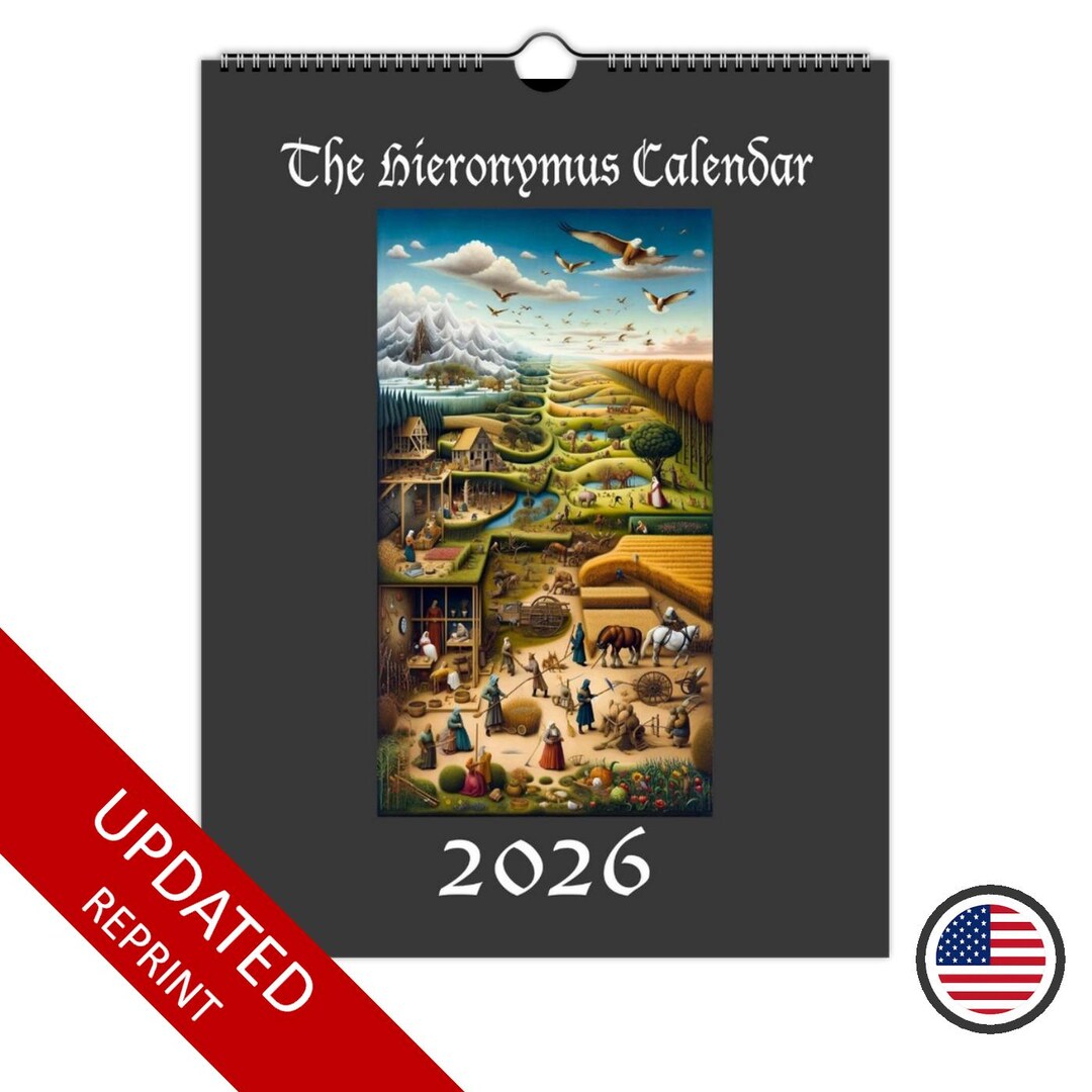 The Hieronymus Agricultural Calendar 2026 UPDATED REPRINT (us & Ca) - Etsy