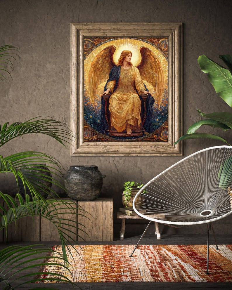 Archangel Metatron (#10) Art Poster - Divine Wisdom - Sacred Gift - Etsy