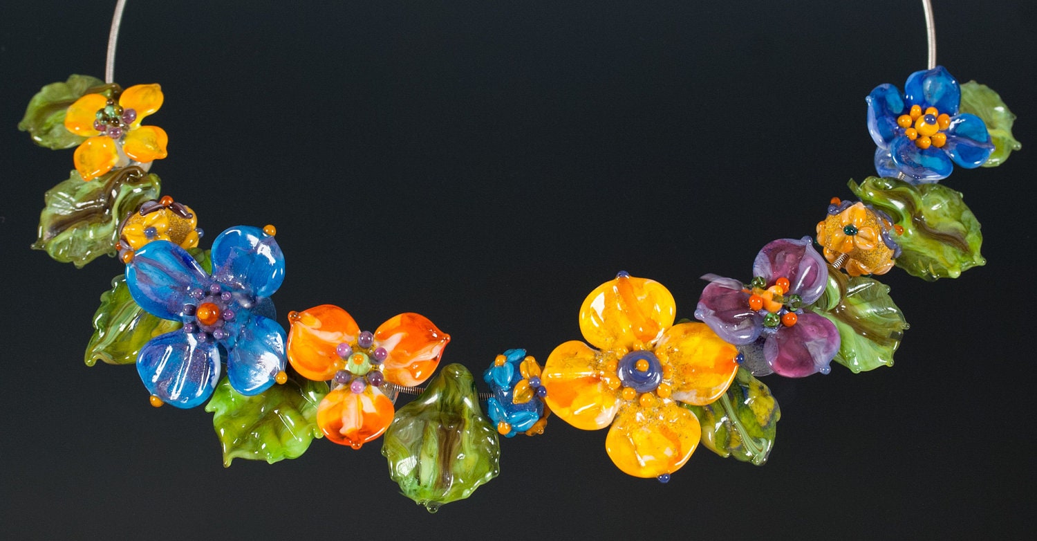 Lampwork Bead Tutorial - Secrets to Making Fabulous Sculptural Flowers ...