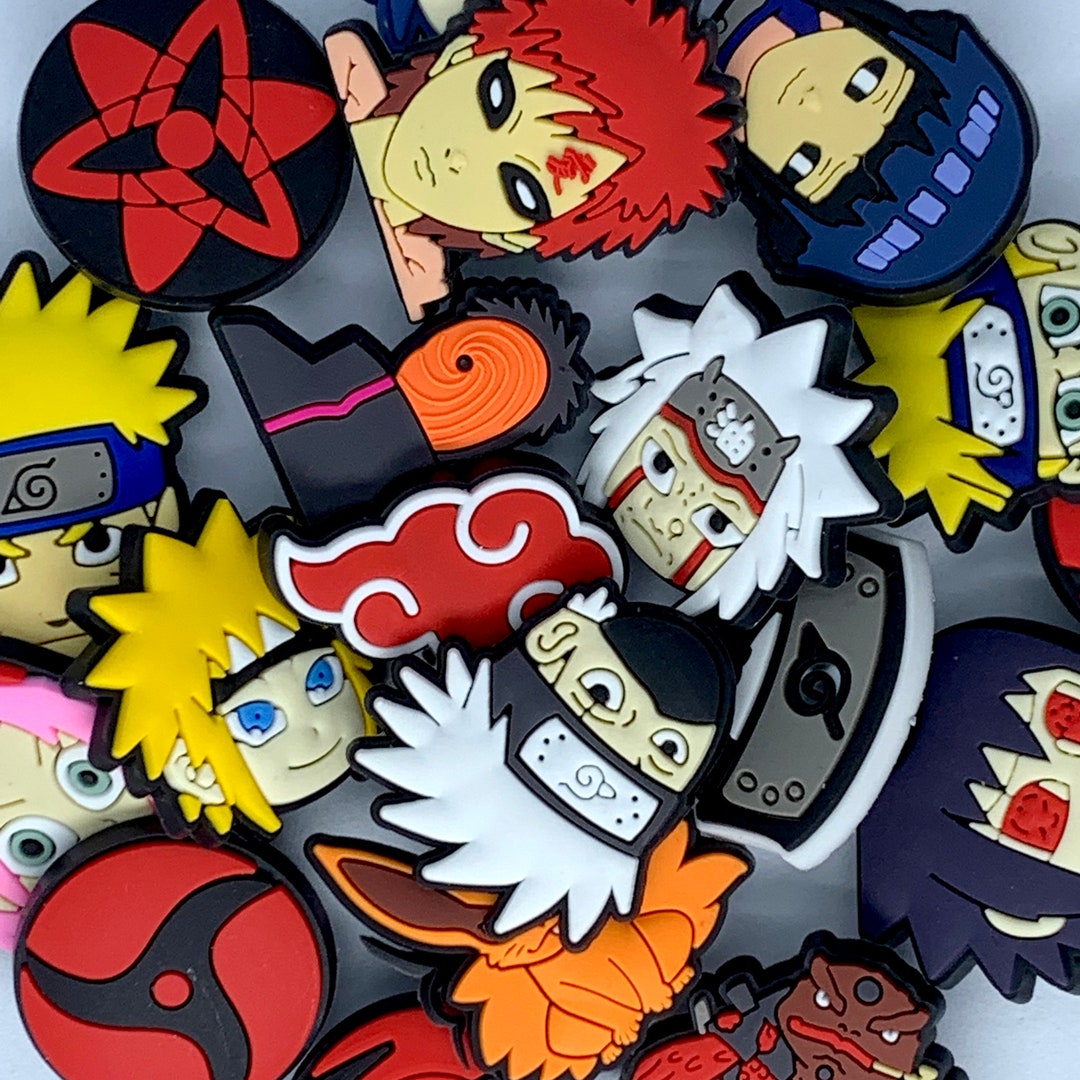Naruto Shoe Charms Adorable Decorations for Anime Fans Unique ...