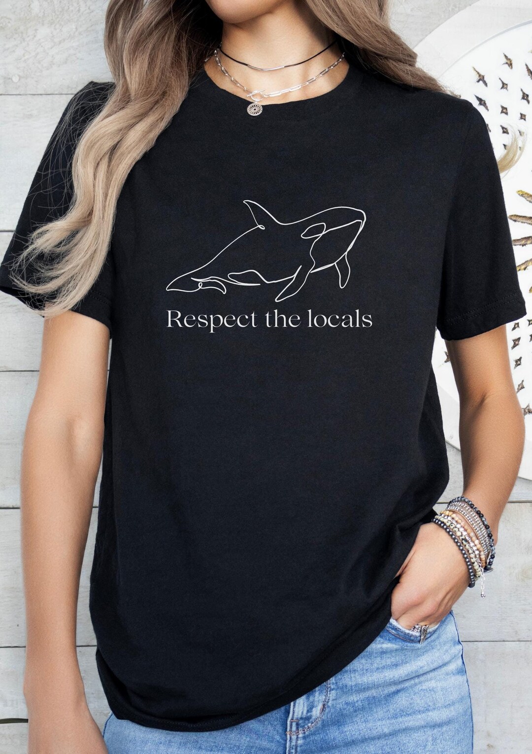 Orcas T-shirt, Unisex Orca T-shirt, Whale Shirt, Orca Shirt, Shark ...