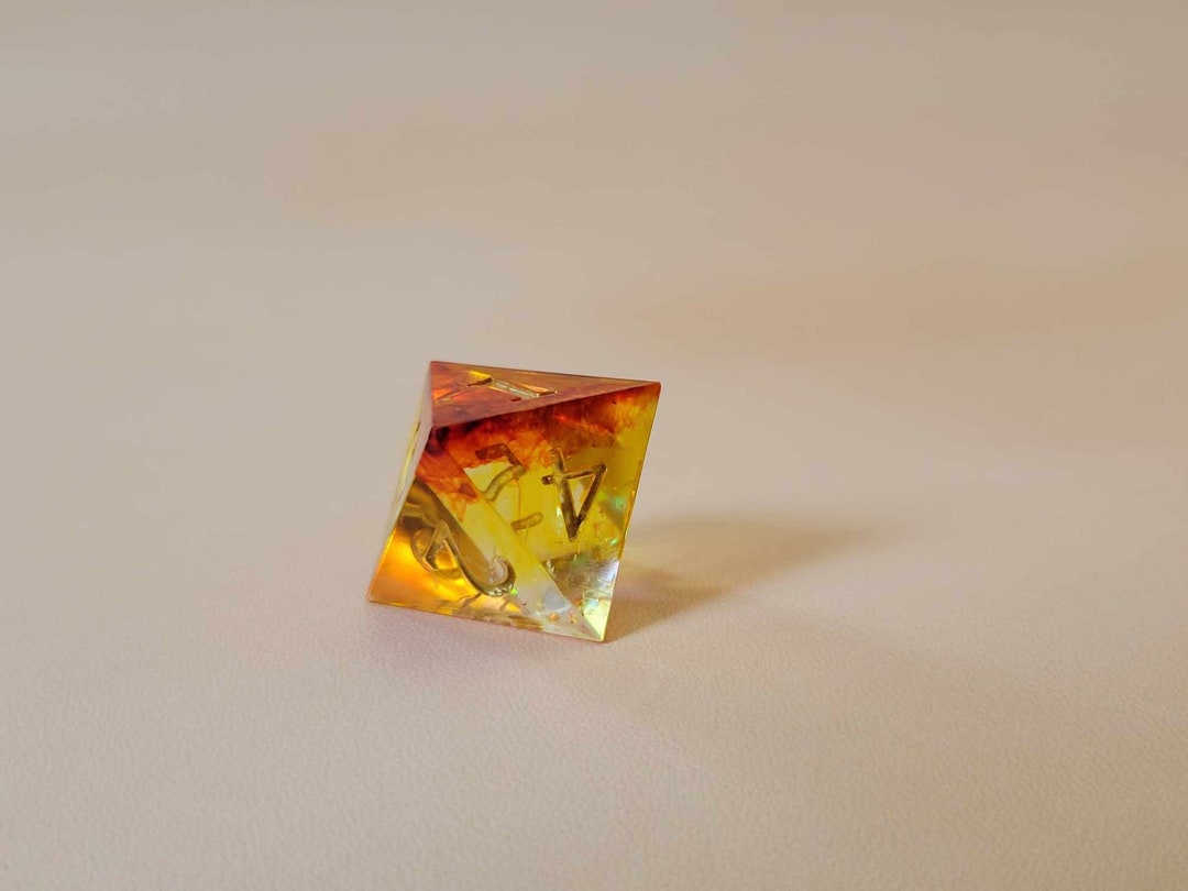 Full Set of 7 DND Fireball Cosmic Galaxy Magical Swirled Dice ...