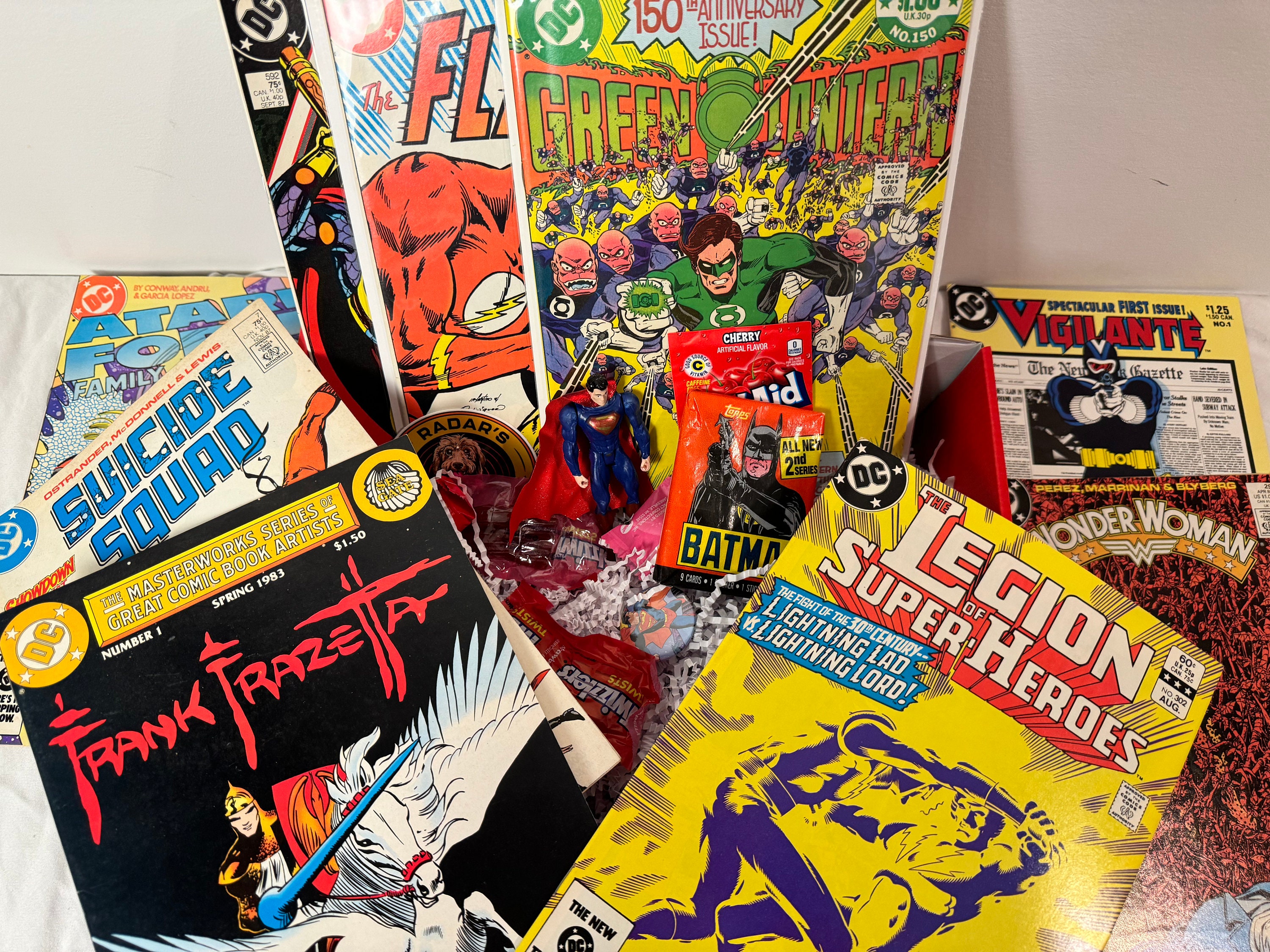 1980s DC Comics Superhero Mystery Box Retro Comics / Candy / Toy - Etsy