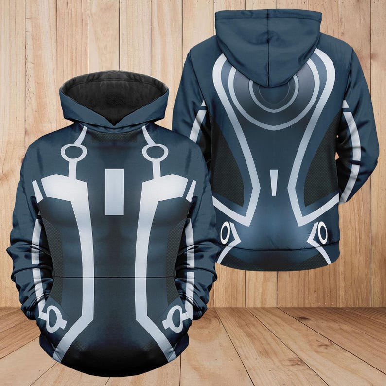 Tron Legacy Disney Cosplay Hoodie Jogger, Tron Legacy Halloween Costume ...