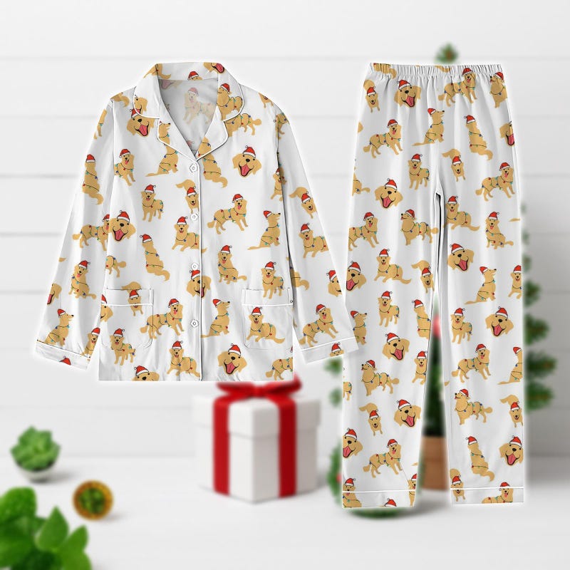 Golden Retriever Pajamas - Etsy